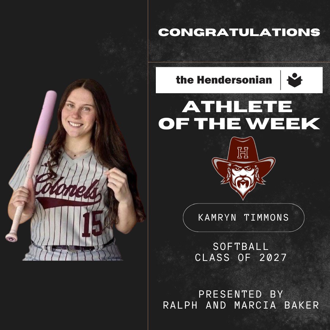 Timmons pitches and hits her way to Athlete of the Week - The Hendersonian